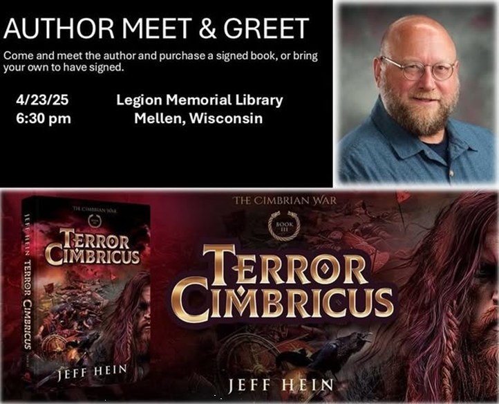 Author Jeff Hein at LML – Legion Memorial Library